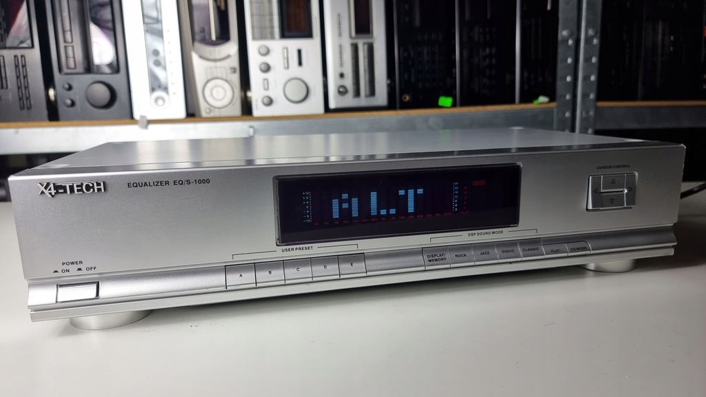 equalizer korektor EQ X4 tech EQ 1000 - 12630985027 - oficjalne archiwum Allegro