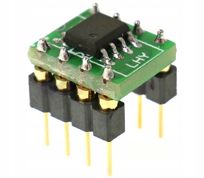 Moduł 2 wzmacniaczy operacyjnych OPA627 Dual opamp - 14261174474 ...