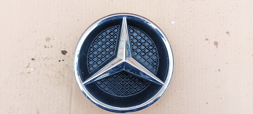 GRILL ATRAPA ZNACZEK MERCEDES A0008880100 ORYGINAŁ - 13412998549 ...