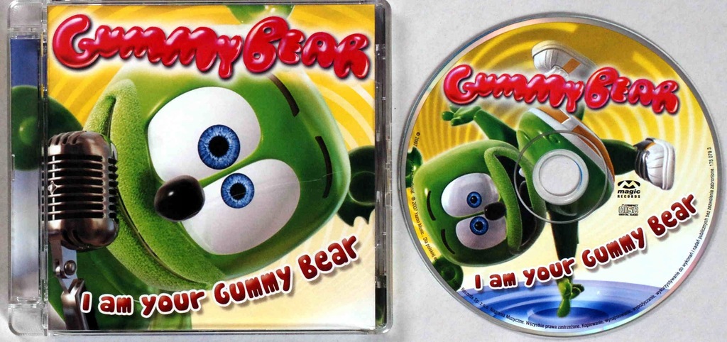 (CD) Gummy Bear - I Am Your Gummy Bear - 8626858735 - oficjalne ... (CD) Gummy Bear - I Am Your Gummy Bear - 8626858735 - oficjalne ...