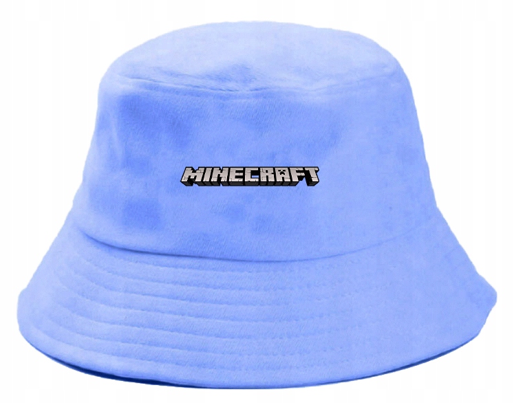 KAPELUSZ Bucket HAT Niebieski MINECRAFT 01 Dziecko - 10751212365 ...