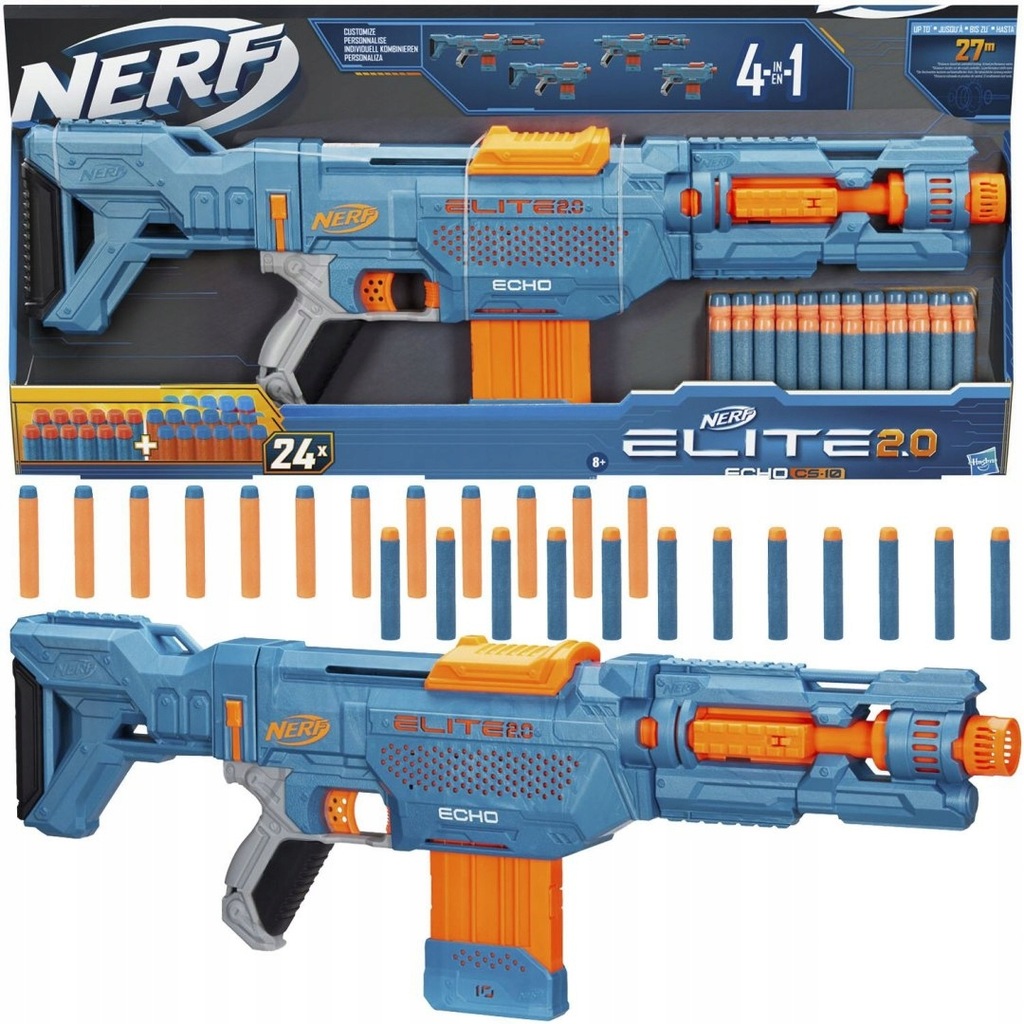 Nerf Elite 2.0 Echo CS-10 blaster E9533 - 12713811094 - oficjalne ...
