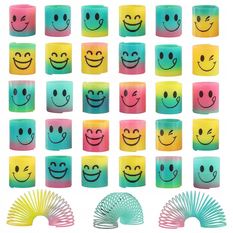 Coil Springs,Assorted Emoji Silly Faces and Colors - 13401045781 ...