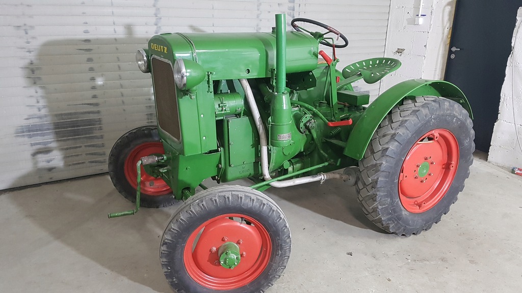 Deutz F1M414 1939r zabytkowy ciągnik traktor - 7773232609 - oficjalne archiwum Allegro