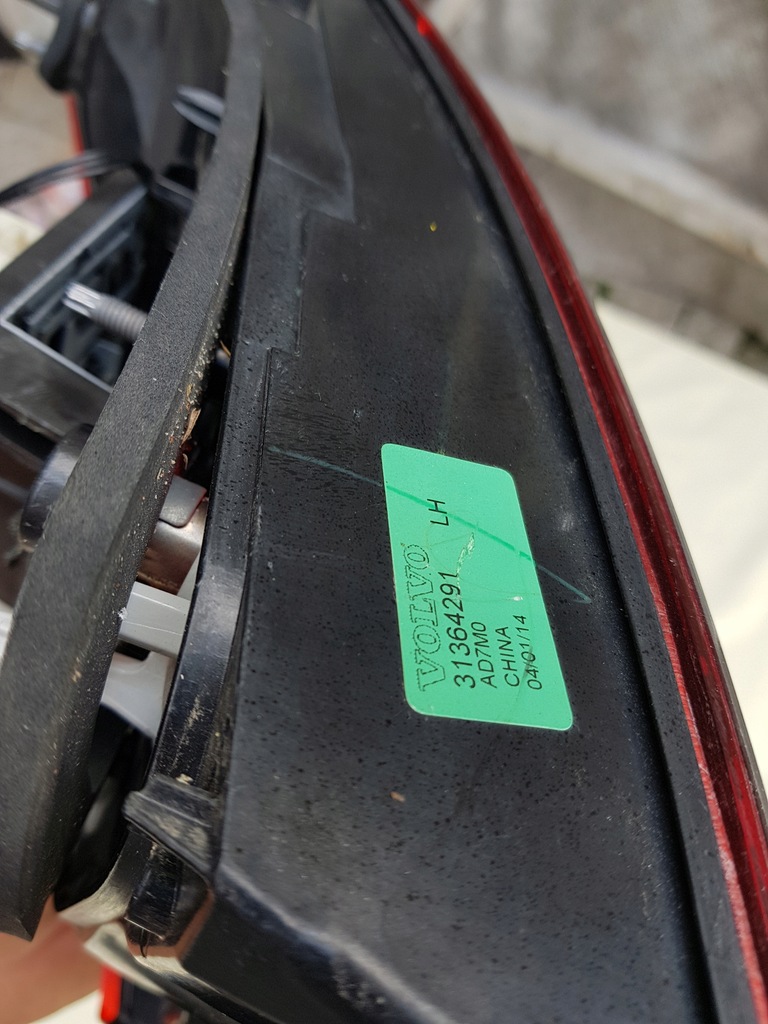 LAMPA TYLNA LEWA TYŁ VOLVO S80 13-16r LED 31364291 - 8329479140 ...