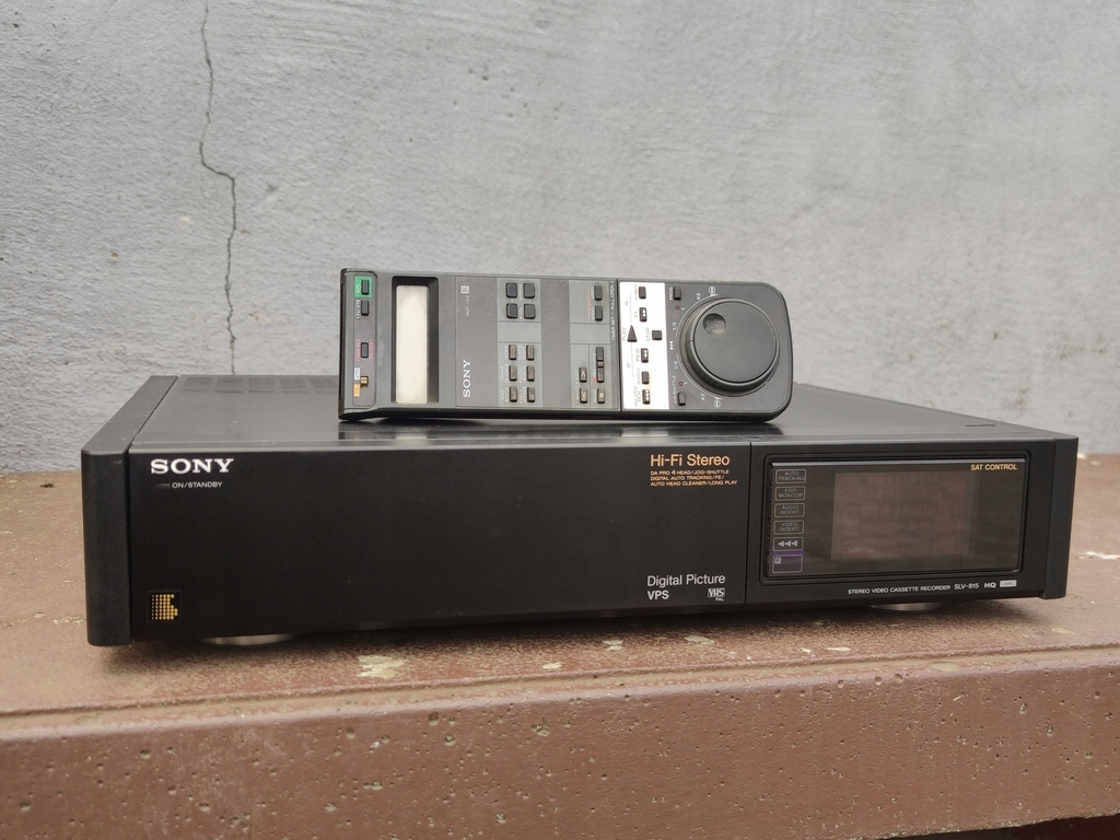 Sony SLV-815 Magnetowid VHS HiFI/PILOT - 13721387018 - oficjalne archiwum Allegro
