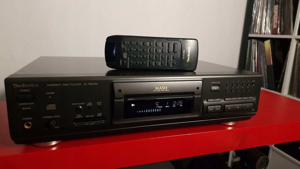 Odtwarzacz CD Technics SL-PS670D - 13570299084 - oficjalne archiwum Allegro