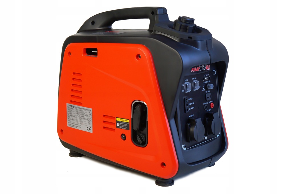 AGREGAT GENERATOR INWERTOROWY WYCISZONY 3,5 KVA - 12667961962 - oficjalne archiwum Allegro