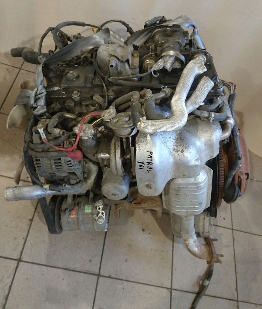 silnik engine Nissan Patrol Y61 3.0 TD ZD30 - 13787160962 - oficjalne archiwum Allegro