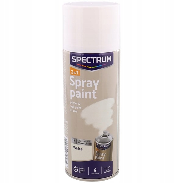 Podkład i farba w sprayu 2-w-1 biała 400 ml - 11388315114 - oficjalne ...