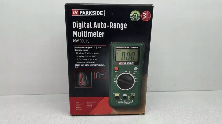 MULTIMETR PARKSIDE PDM 300 C3 - 12670073560 - oficjalne archiwum Allegro