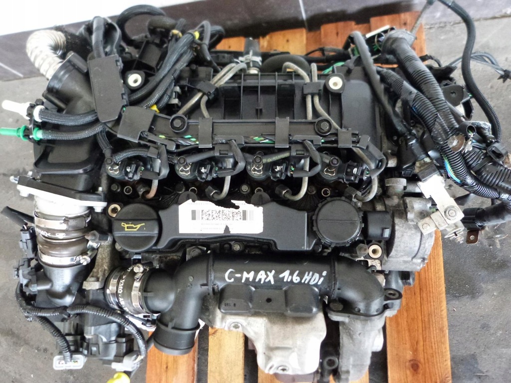 FORD FOCUS C-MAX 1.6 TDCI SILNIK OSPRZĘT 106 t/km - 7643406757 - oficjalne archiwum Allegro