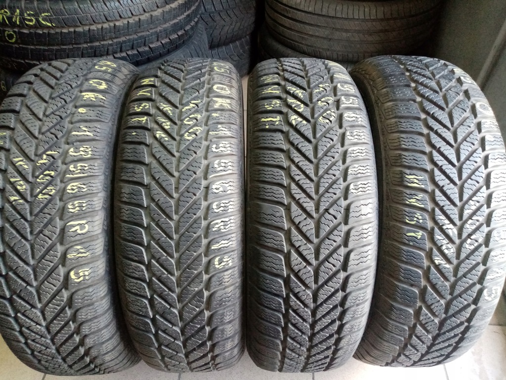 OPONY UŻYWANE ZIMOWE 195/65R15 DĘBICA - 13979930518 - oficjalne archiwum Allegro