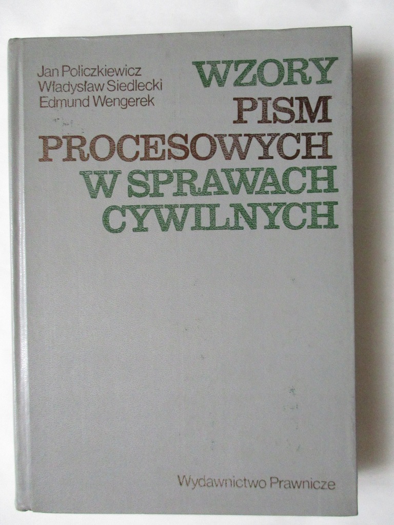 WZORY PISM PROCESOWYCH W SPRAWACH CYWILNYCH - 13761384755 - oficjalne ... WZORY PISM PROCESOWYCH W SPRAWACH CYWILNYCH - 13761384755 - oficjalne ...