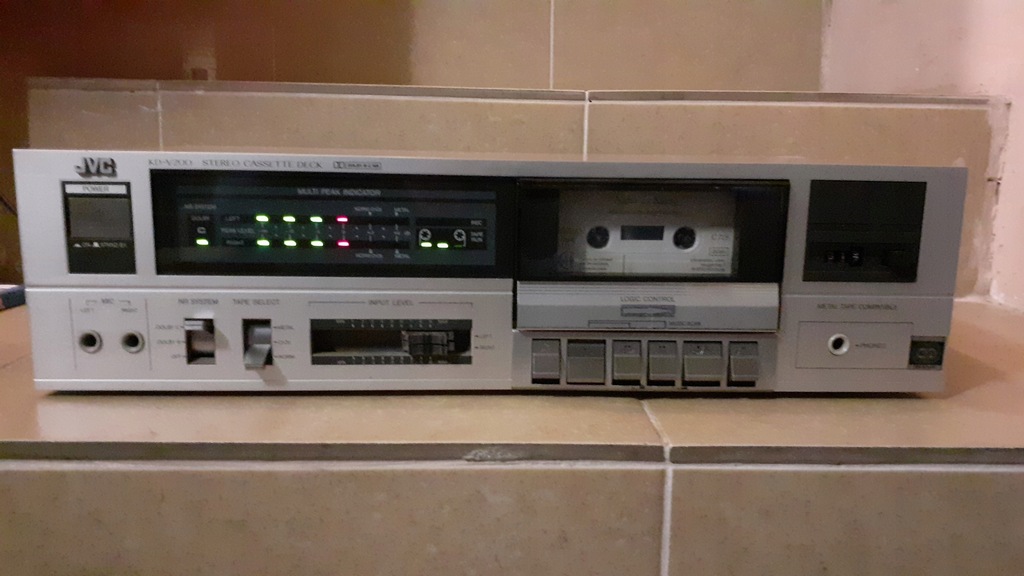 Deck magnetofon JVC KD-V200 - 11475707220 - oficjalne archiwum Allegro