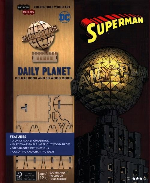 SUPERMAN: DAILY PLANET DELUXE BOOK AND MODEL SET - 12667050807 ...