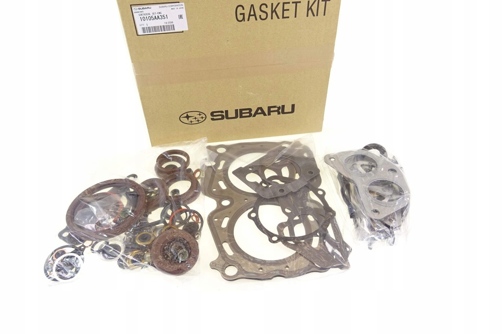 SUBARU IMPREZA USZCZELKI SILNIKA ZESTAW WRX STi - 12167775740 ...