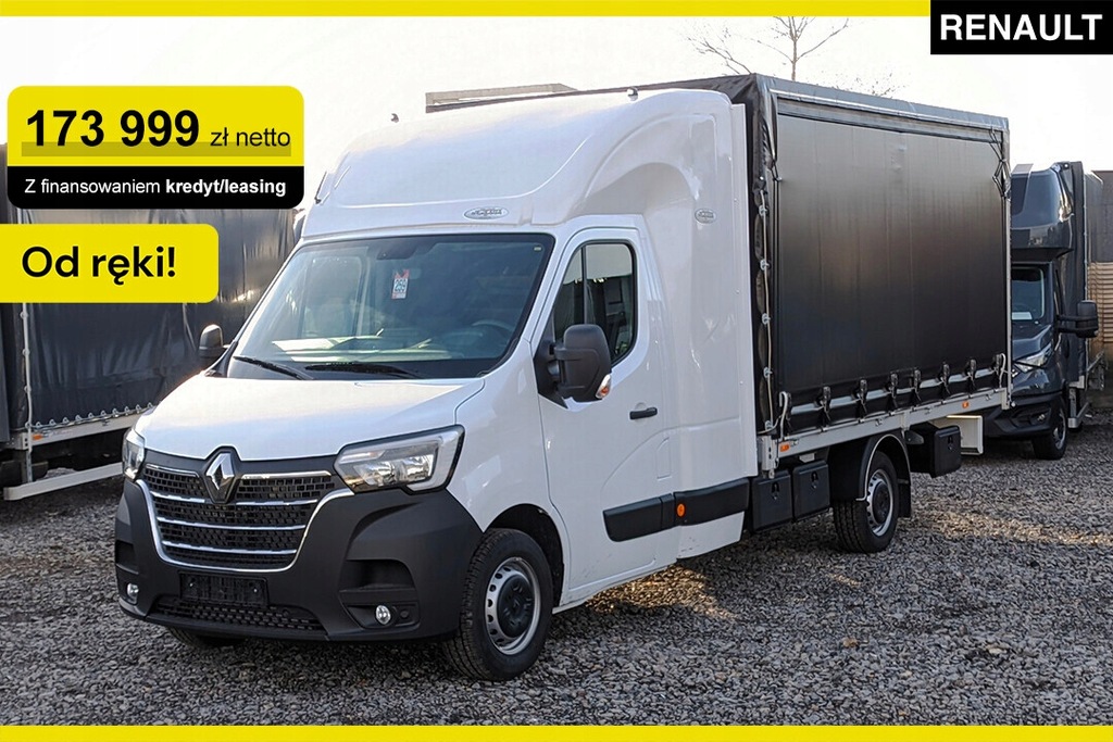 RENAULT Master L3 Zabudowa 8EP + Tył Spanie Plandeka 2.3 165KM 2022 ...
