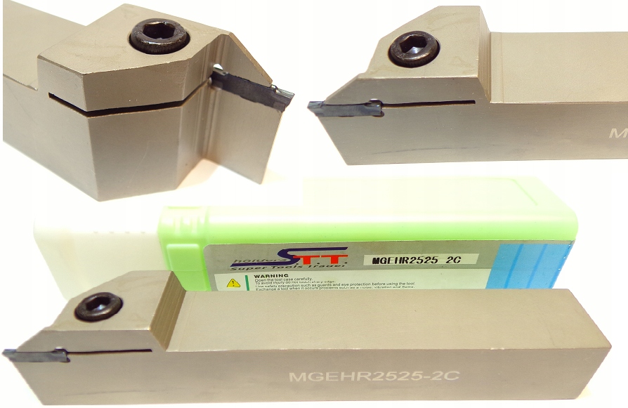 NÓŻ TOKARSKI 25mm PRZECINAK 2mm GDAR MGEHR 2525-2C 25x25 + PŁYTKA MGMN 200 - 9184682609 ...