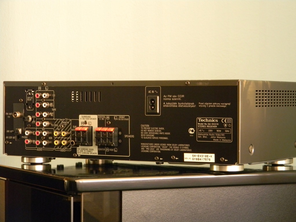 Amplituner Technics SA-EX310 z pilotem, RDS - 11592963562 - oficjalne archiwum Allegro