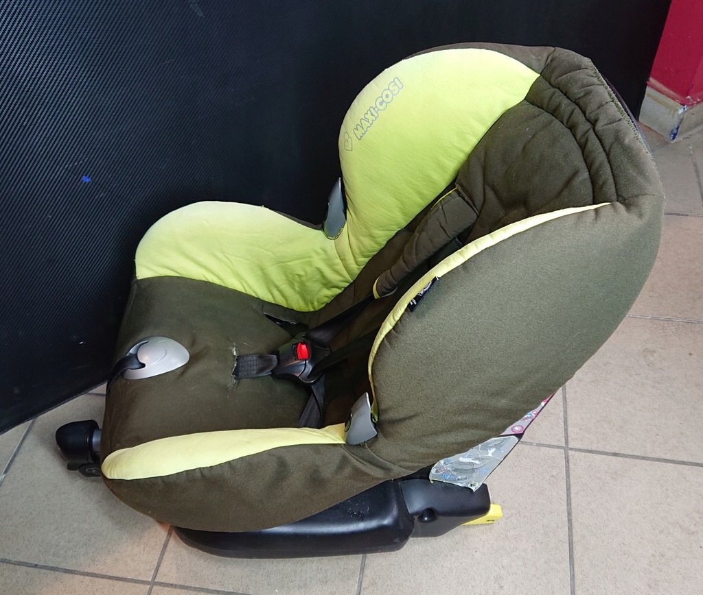 Fotelik Maxi-Cosi Priorifix 9-18kg Isofix Limonka - 8734473356 ...