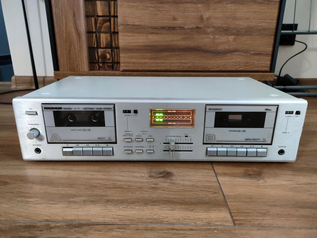 Radmor Magnetofon 5430 Idealny Stan ! SPRAWNY ! - 12035048908 ...