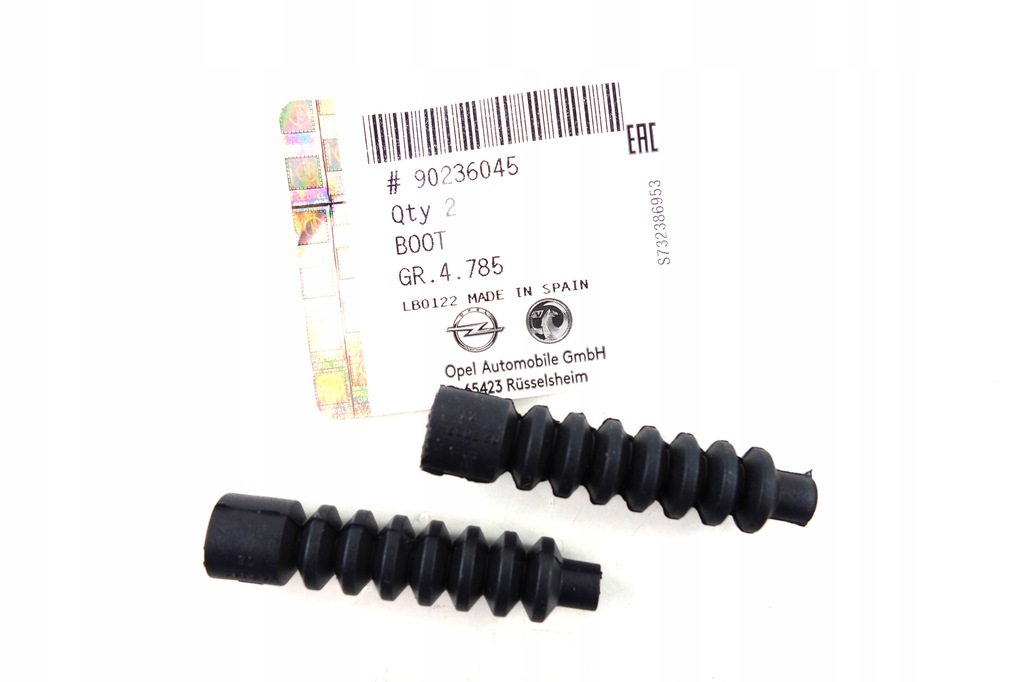 OSŁONKA LINKI HAMULCA RĘCZNEGO OPEL 90236045 OE - 13223494588 ...