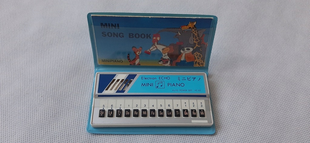 Mini piano Electron Echo pianinko z PRL idealny st - 12580200384 ...