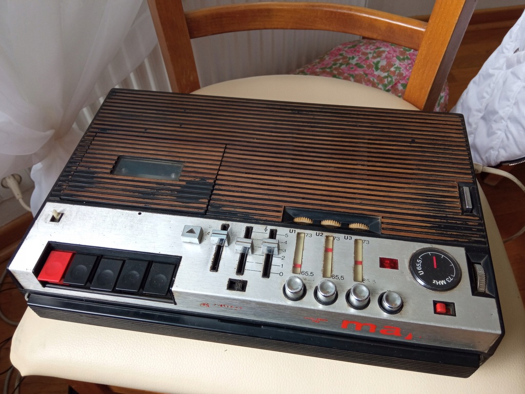Radio-magnetofon Unitra maja - 14076702675 - oficjalne archiwum Allegro