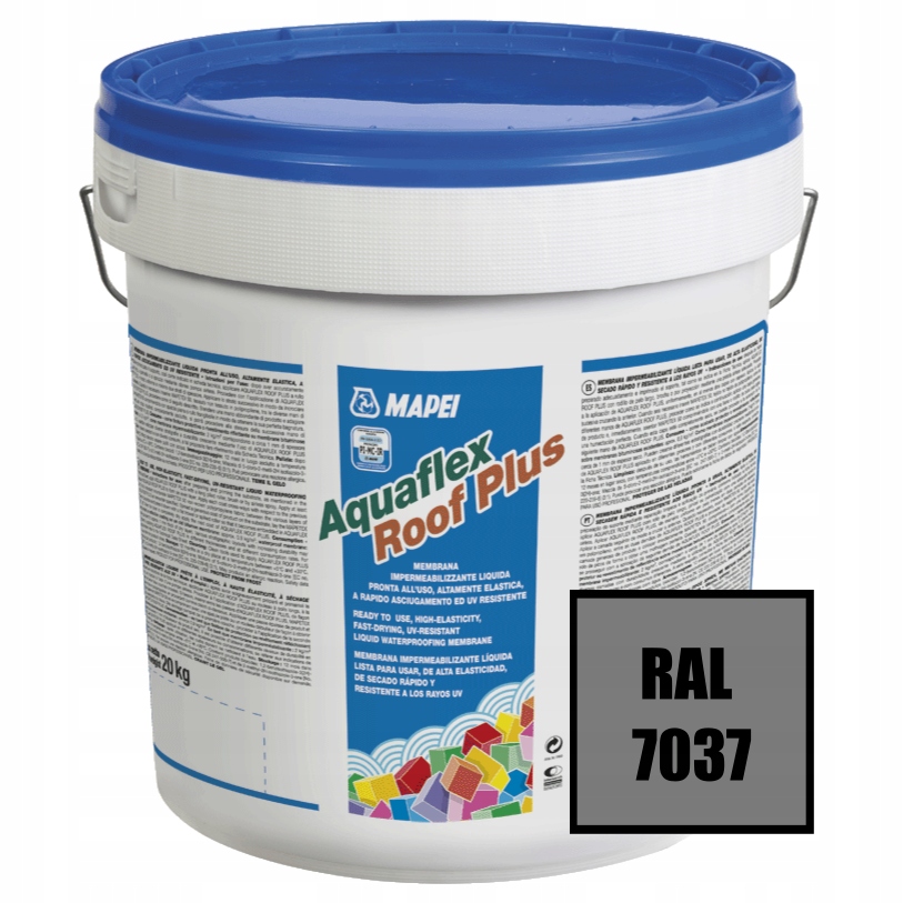 MAPEI SZYBKOSCHNĄCA FOLIA W PŁYNIE NA DACH 20KG - 12449074729 ...