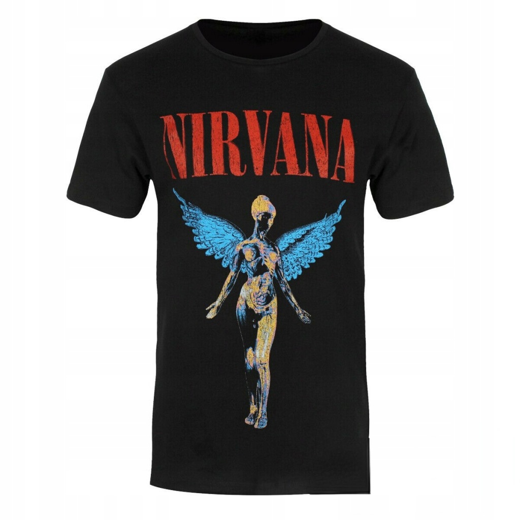 Nirvana Official Angelic In Utero T-Shirt - 12268640420 - oficjalne archiwum Allegro