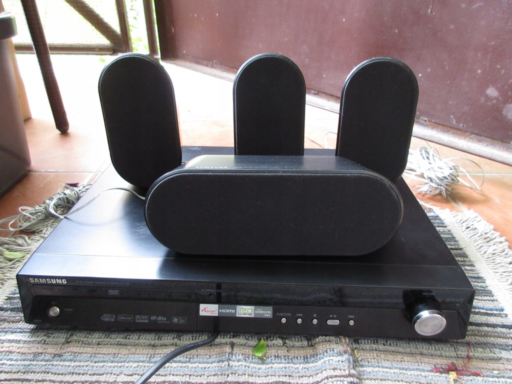 AMPLITUNER KINA DOMOWEGO SAMSUNG HT-X30+GŁOŚNIKI - 12188444716 ...