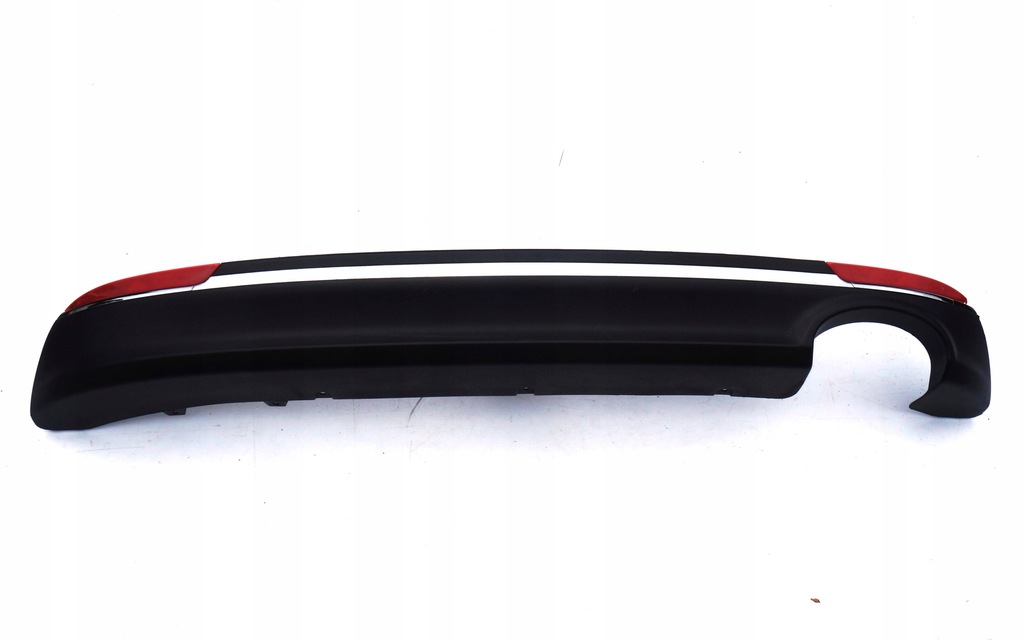 KIA OPTIMA 4 JF 2015 - 2019 zderzak tył spoiler DYFUZOR chrom odblaski ...