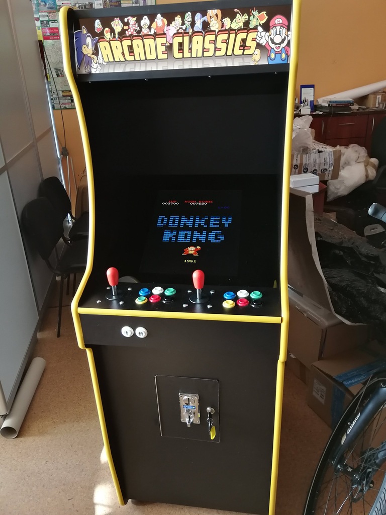 Nowy Automat Arcade klasyczne gry z lat 70-80 - 7272938786 - oficjalne ...