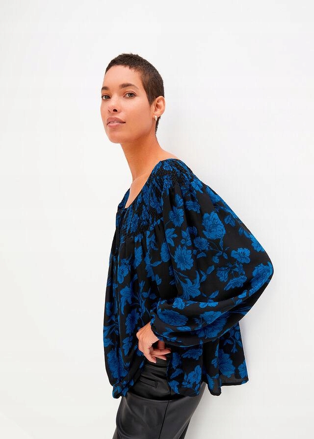 Bonprix BLUZKA DAMSKA DŁUGI RĘKAW sov 46 - 15843376903 - oficjalne archiwum Allegro