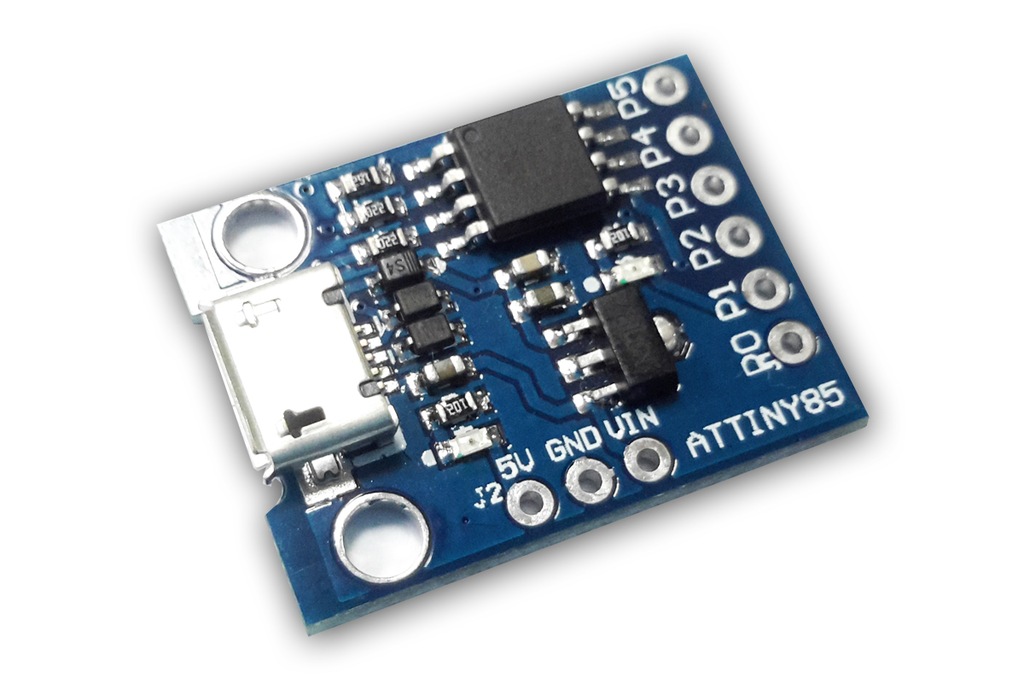 Moduł ATTINY85 micro USB Arduino Digispark - 7385209943 - oficjalne ...