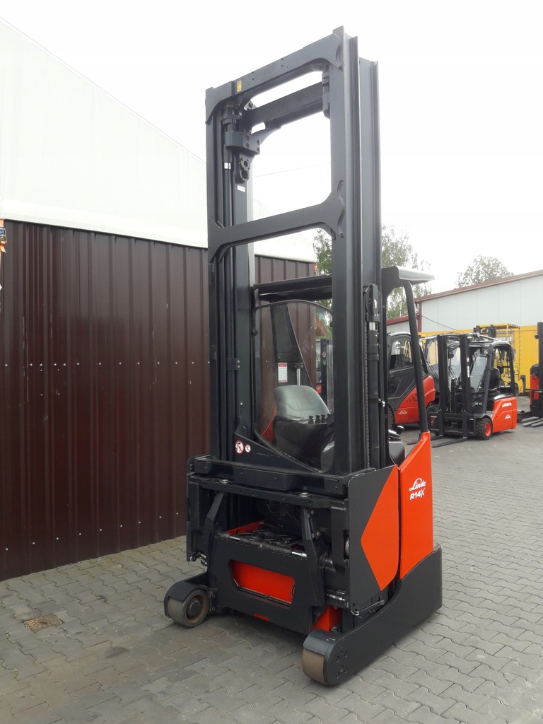 WÓZEK WIDŁOWY BOCZNY LINDE R14X-03 TRIPLEX 8500MM - 8322013017 ...