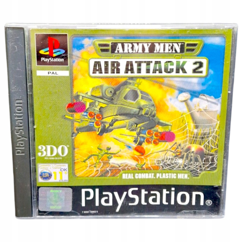 ARMY MEN AIR ATTACK 2 Sony PlayStation (PSX PS1 PS2 PS3) gra retro ...