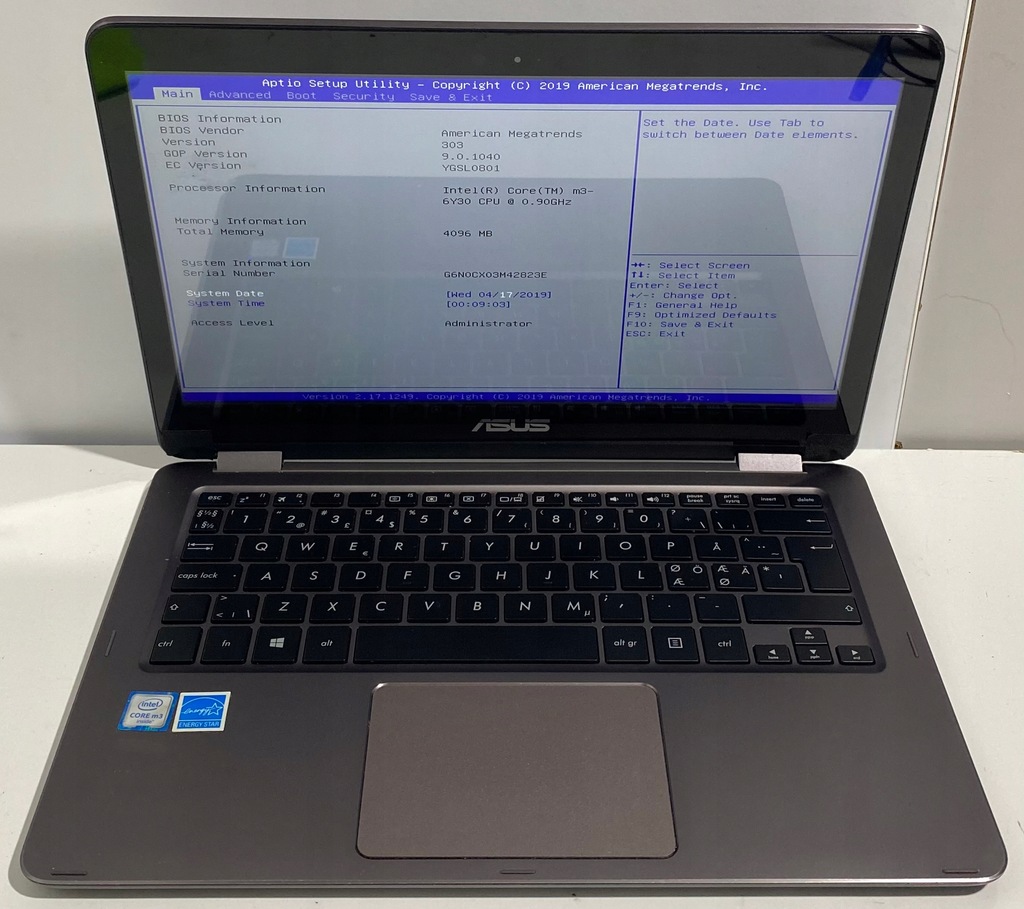 Laptop Asus UX360C 13,3 " m3 4 GB FVD178 - 13167424136 - oficjalne ...