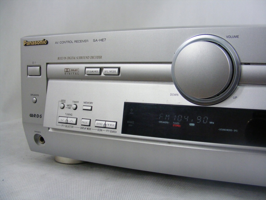 Amplituner PANASONIC SA-HE7 RDS (pilot) - 12140307861 - oficjalne archiwum Allegro