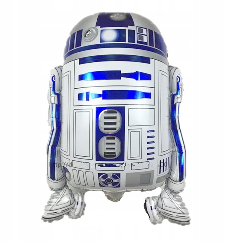 Balon foliowy urodziny STAR WARS DUŻY ROBOT R2-D2 - 11260883070 ...