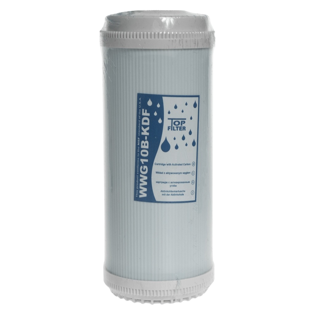 WWG10B-KDF FILTR WKŁAD WĘGLOWY Z KDF BIG BLUE 10 - 6872401947 - oficjalne archiwum Allegro