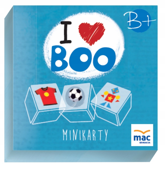 I LOVE BOO Język Angielski Poziom B+ Minikarty MAC - 7465793305 ...