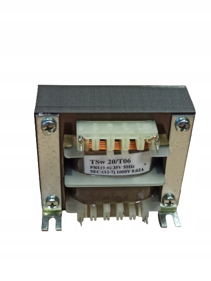Transformator sieciowy TSw 20/T06 35V/1000V - 11846105468 - oficjalne archiwum Allegro