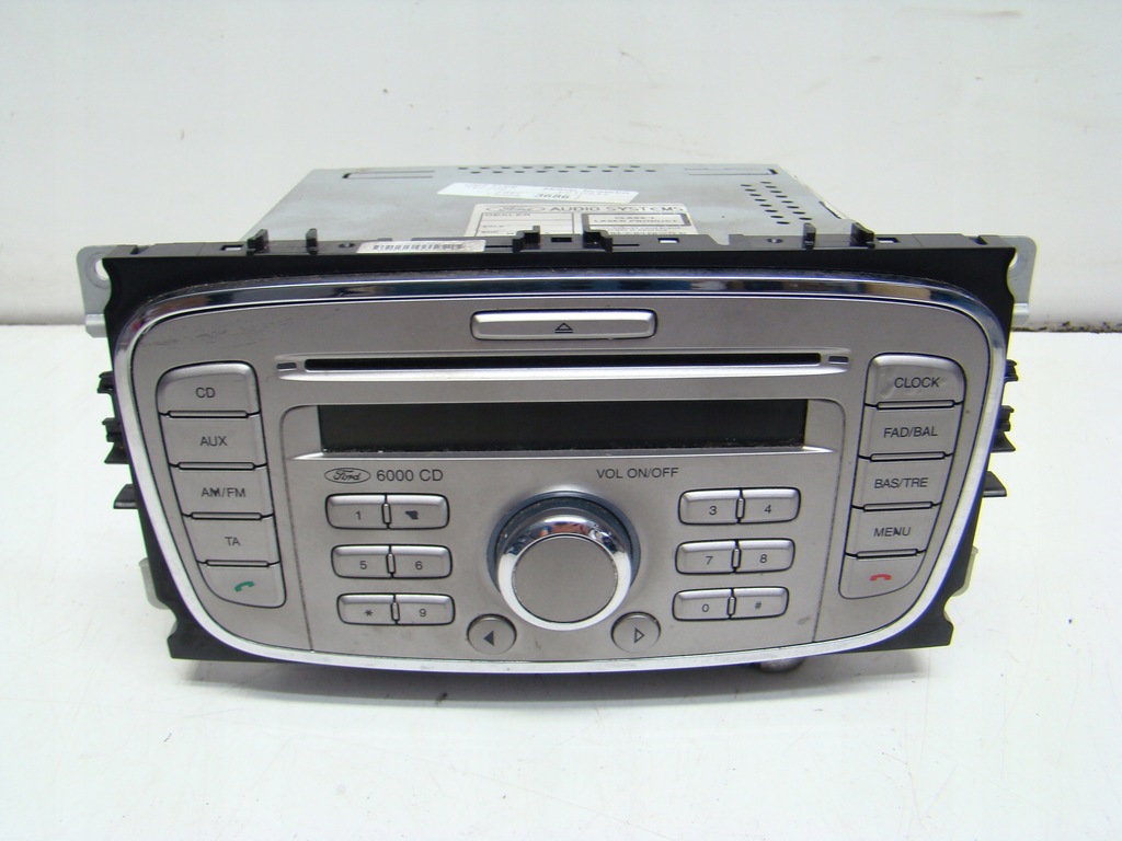 FORD FOCUS MK2 - RADIO CD 6000CD Z KODEM - 12632813822 - oficjalne ...