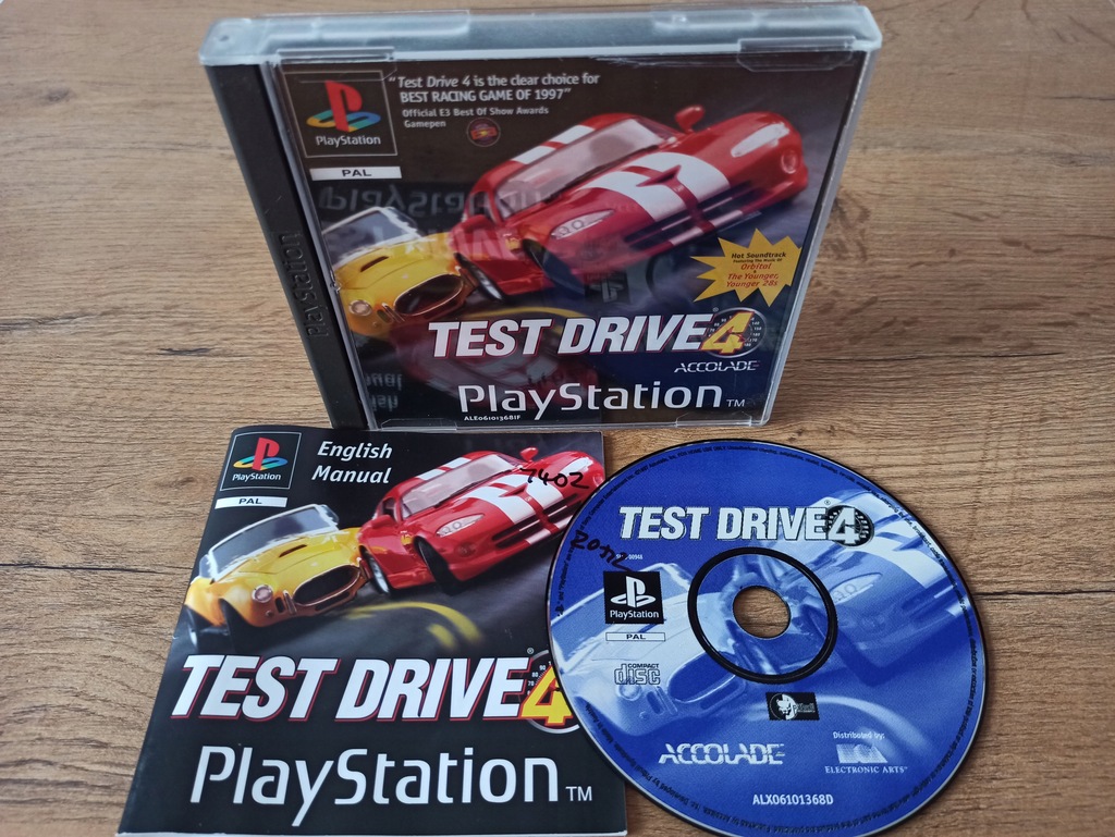 TEST DRIVE 4 psx ps1 bcm od 1zł - 11485591086 - oficjalne archiwum Allegro