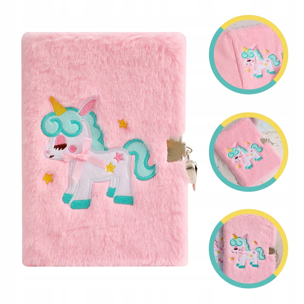 Fluffy Notebook Kids Notepads Unicorn Diary - 13749325010 - oficjalne ...