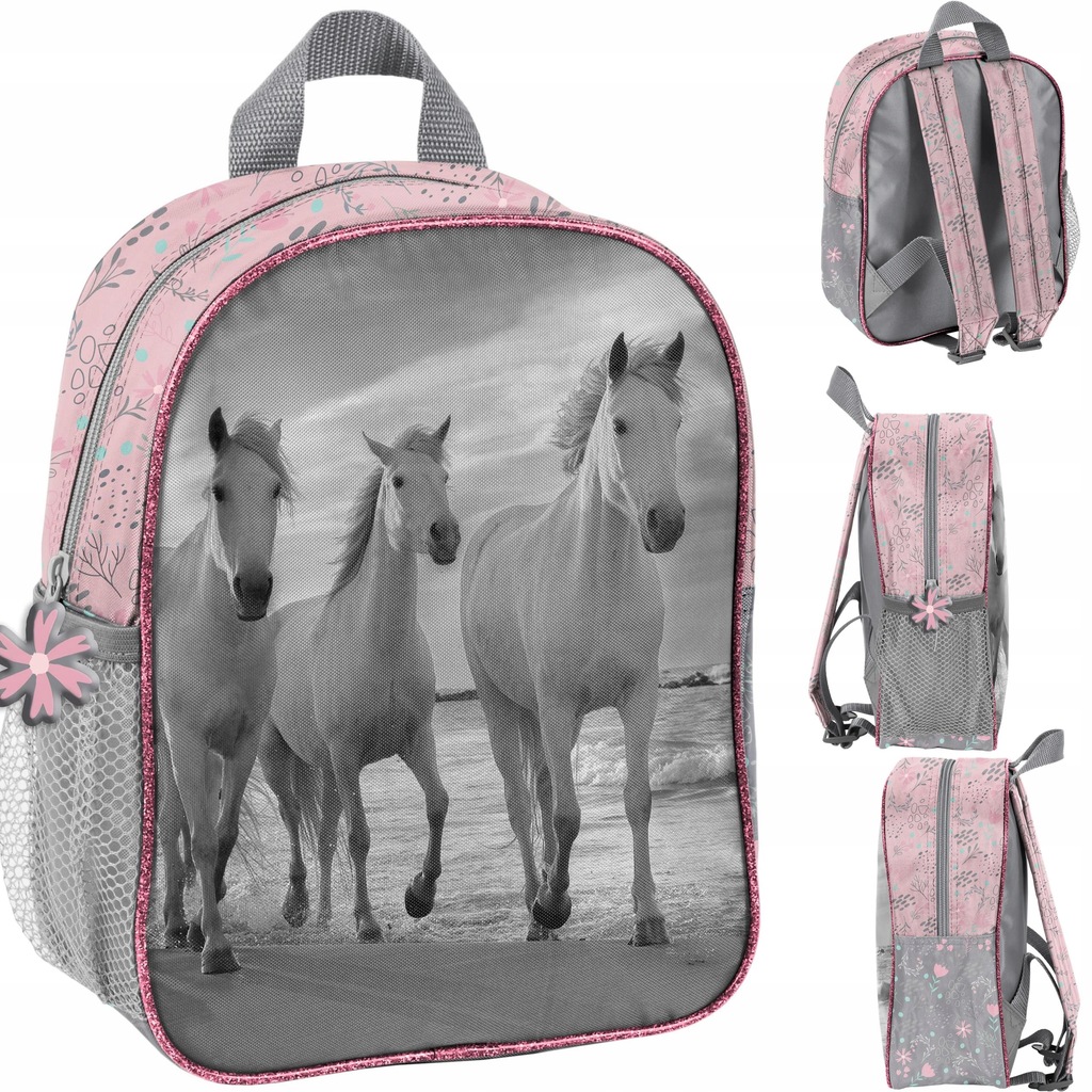 PLECAK PLECACZEK Z KONIEM KONIE DO PRZEDSZKOLA - 11822483513 - oficjalne archiwum Allegro