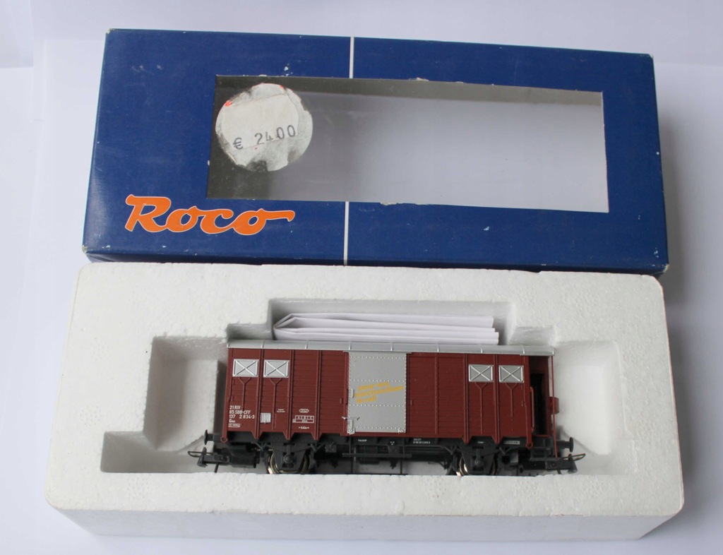 Wagon Kryty SBB-CFF Roco 66206 H0 - 12936757213 - oficjalne archiwum ...