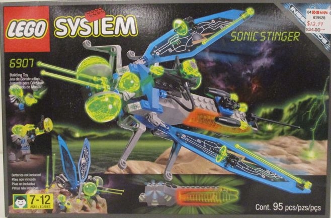 LEGO Space Insectoids 6907 6909 Sonic Stinger 1998 - 11624904860 ...